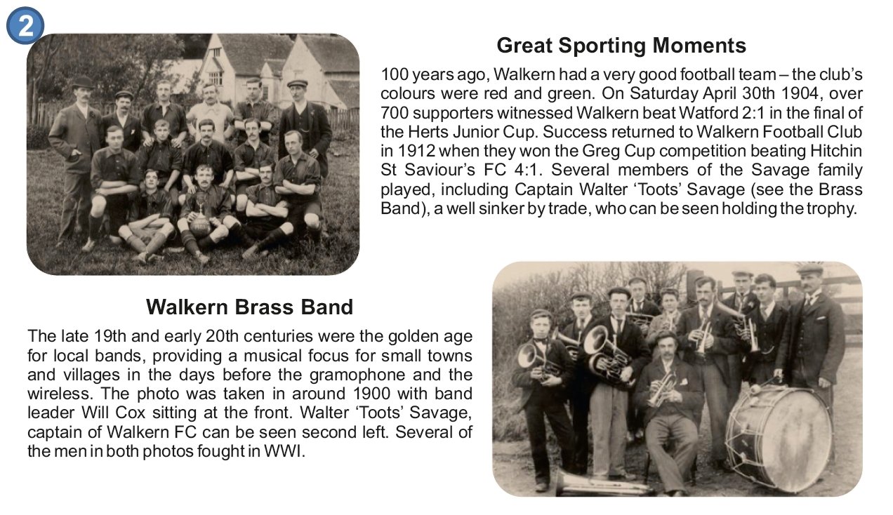 History Board F – Walkern History Society