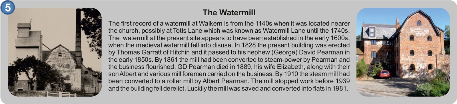 History Board F – Walkern History Society